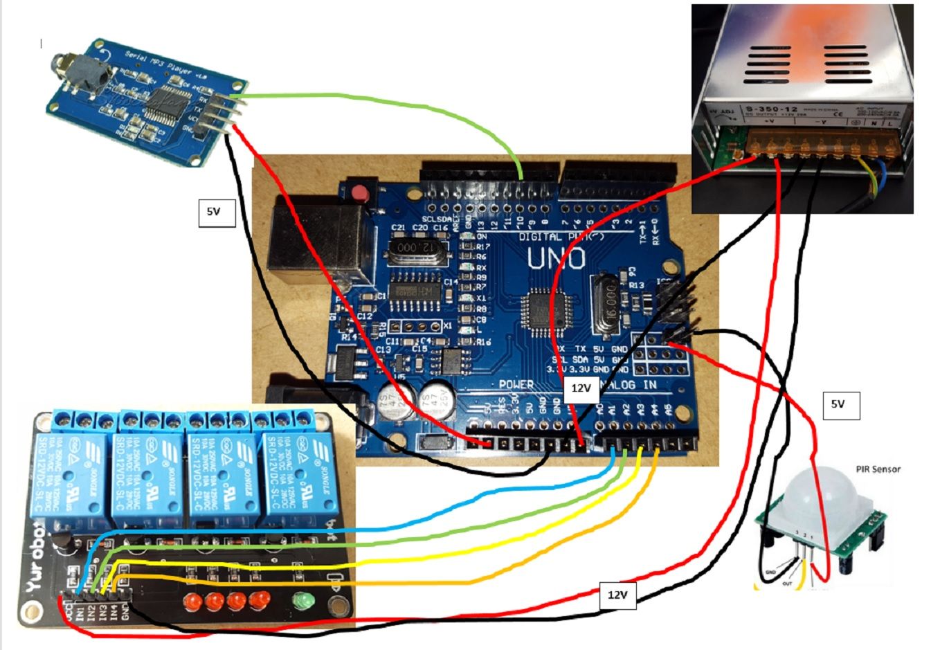 Four Channel Prop Controller Using Arduino (FourBanger) | Page 41 | Haunt Forum